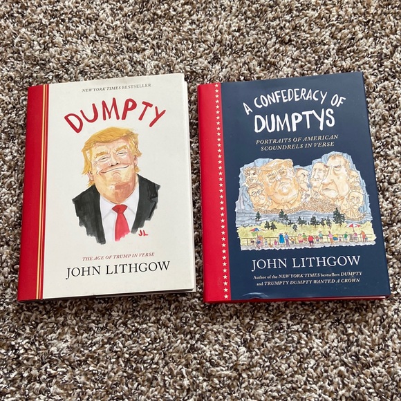 Other | John Lithgow Dumpty Book Bundle Poetry Illustrations | Poshmark